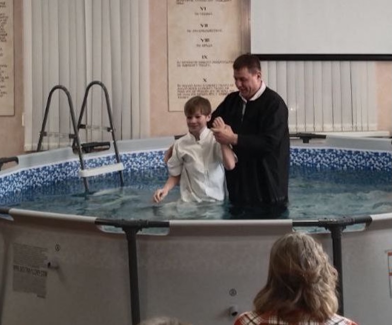 Крещение в общине г. Бобруйска – Церковь Христиан-Адвентистов Седьмого Дня