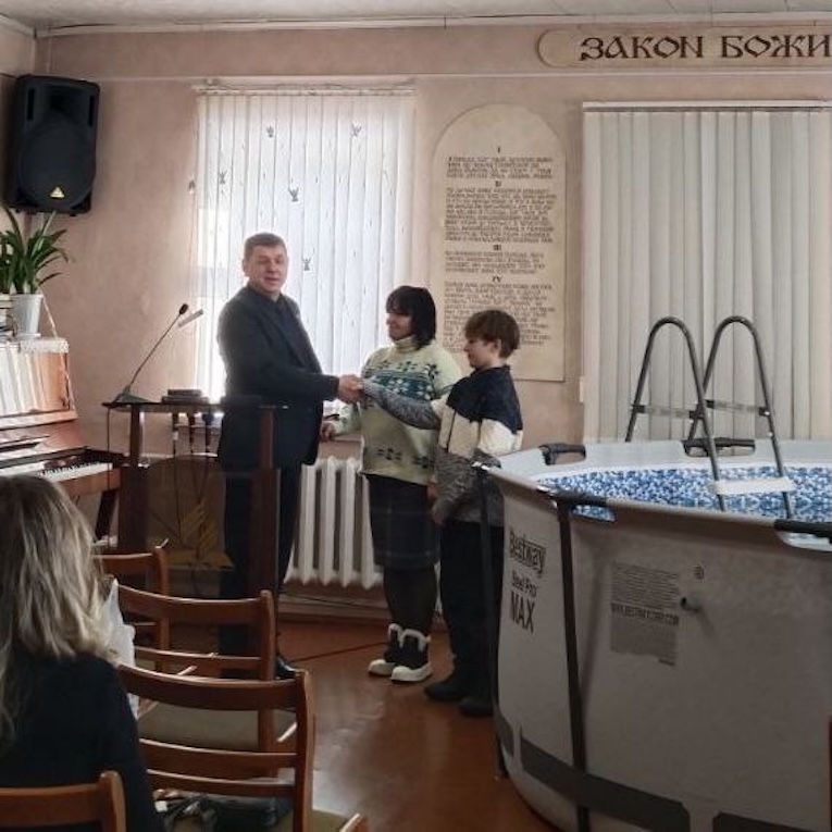 Крещение в общине г. Бобруйска – Церковь Христиан-Адвентистов Седьмого Дня